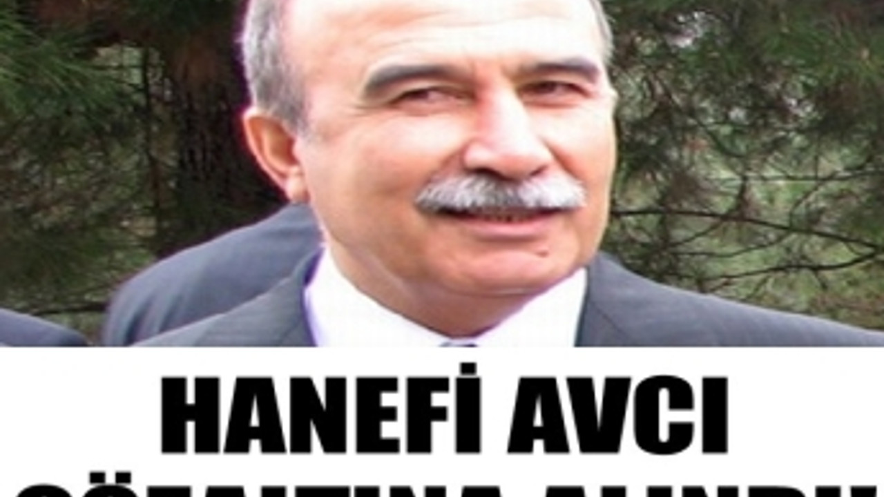 Hanefi Avcı gözaltında! - SacitAslan.com