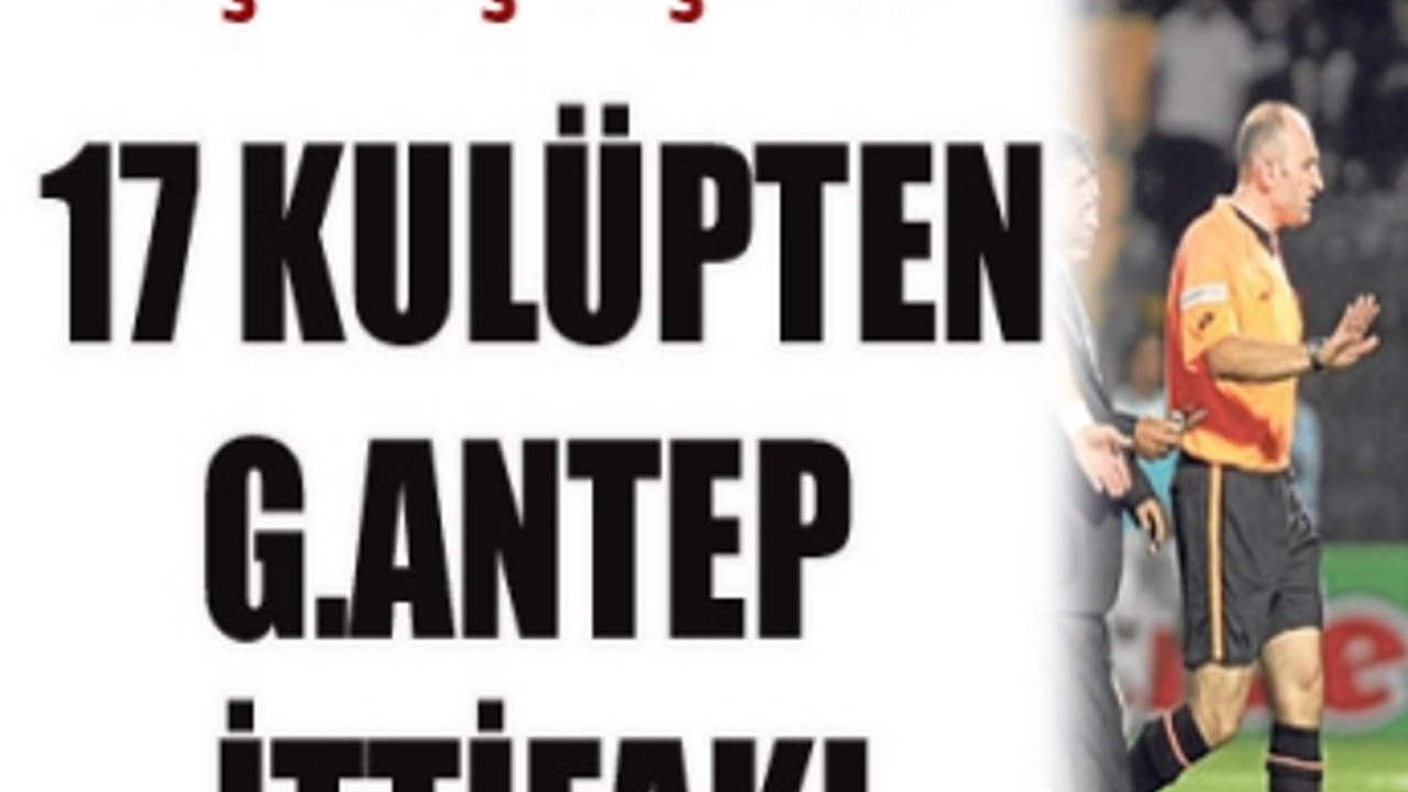 G.Antep için kutsal ittifak! - SacitAslan.com