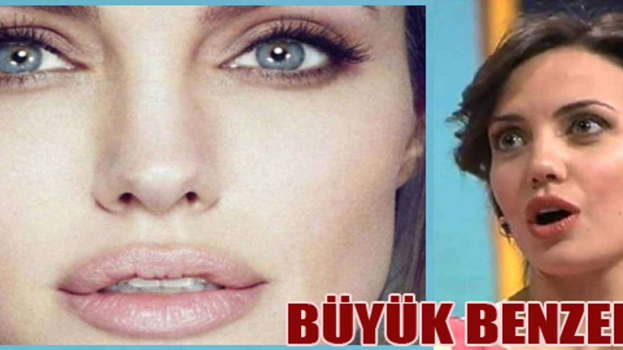 Güneş Emir'in Angelina Jolie benzerliği - SacitAslan.com