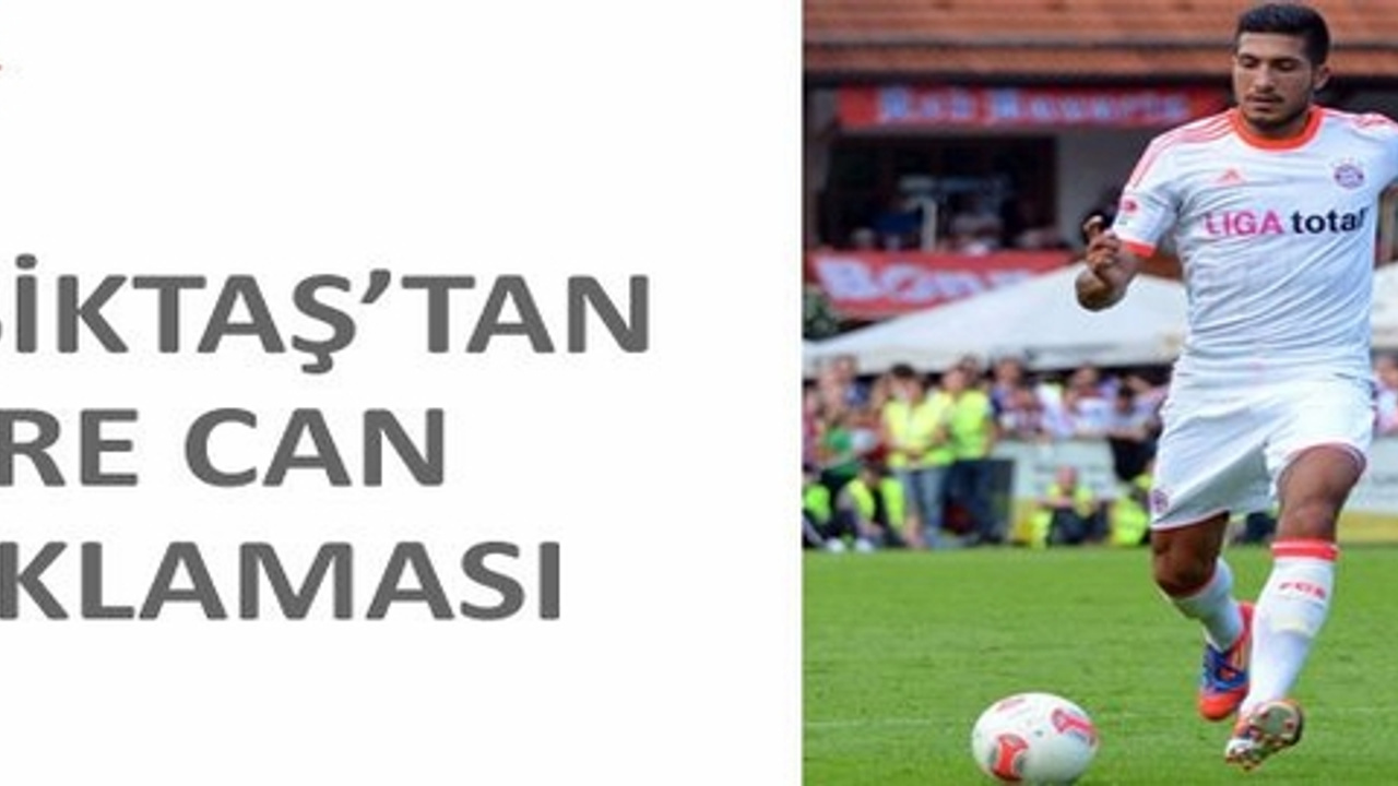 Beşiktaş'tan Emre Can açıklaması - SacitAslan.com