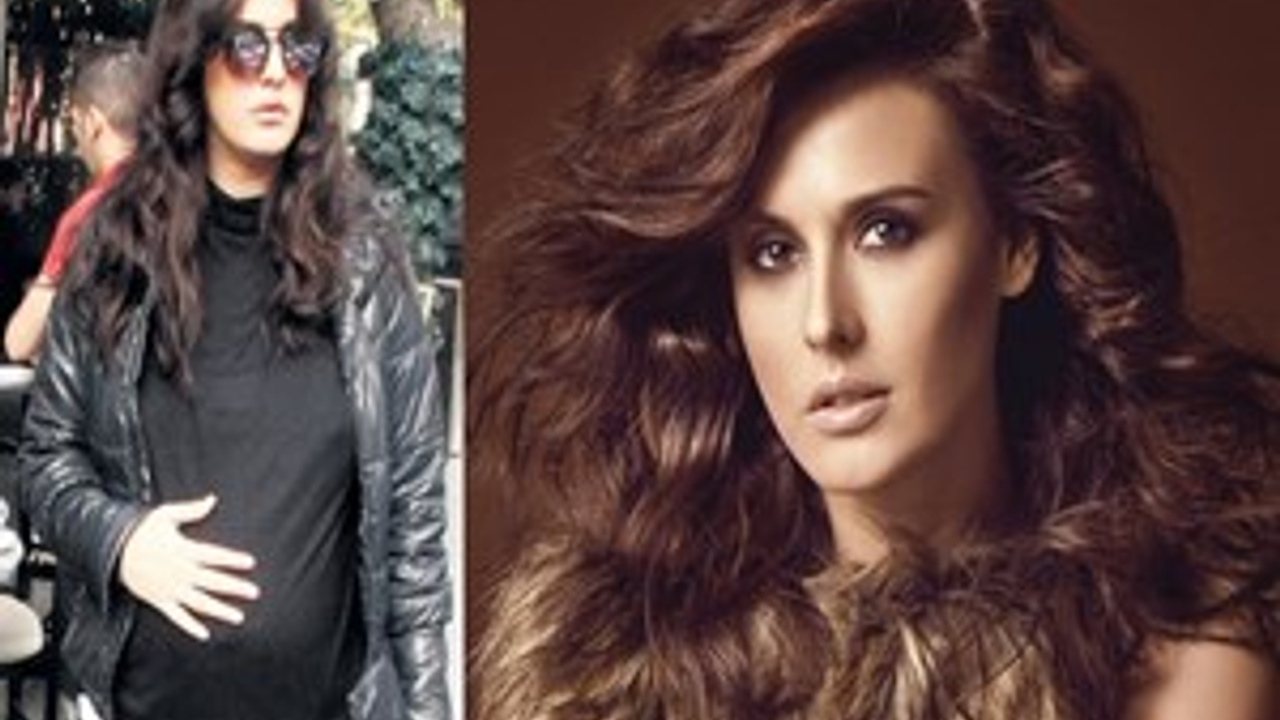 Ebru Destan'ı doğum heyecanı sardı - SacitAslan.com